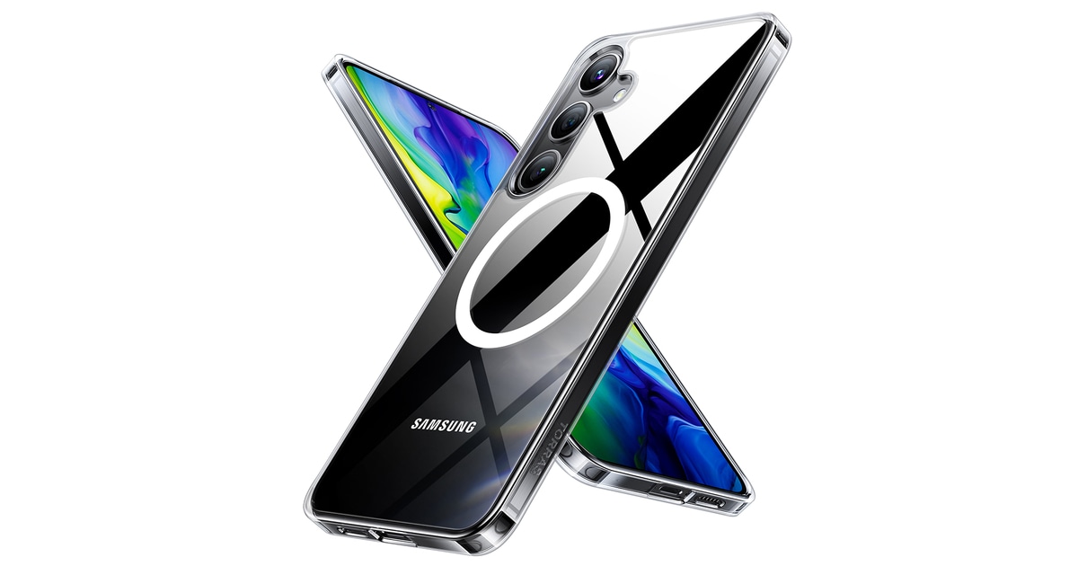 Premium ovitek Torras "Diamond MagSafe" za Samsung Galaxy S24 - clear ...