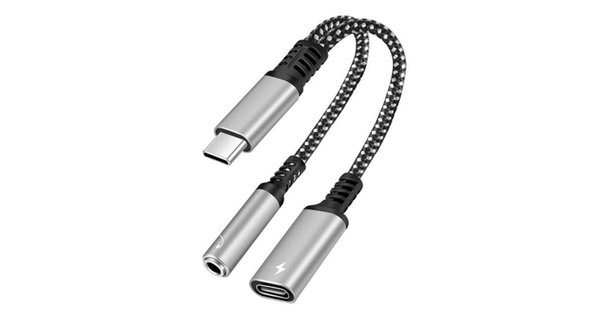 Adapter USB-C v USB-C in 3.5mm Audio "Extension Sound" - razdelilni in ...