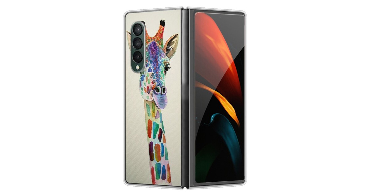 TPU gel ovitek "Giraffe" za Samsung Galaxy Z Fold4 - gizzmo.si
