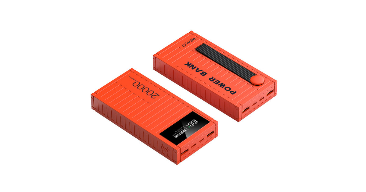 Power Bank Container Max 20.000 mAh 66W hitro polni 3 naprave hkrati ...