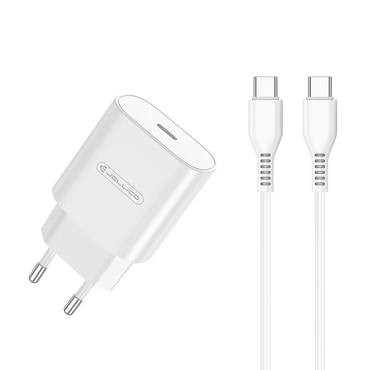 Stenski polnilec PowerBlitz s PD 25W USB-C izhodom za hitro polnjenje ...