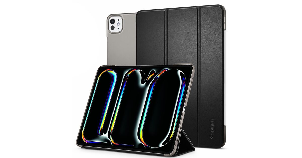 Etui Spigen "Smart Fold" za iPad Pro 11 2024 / iPad Pro 11 2025 - black - giz...